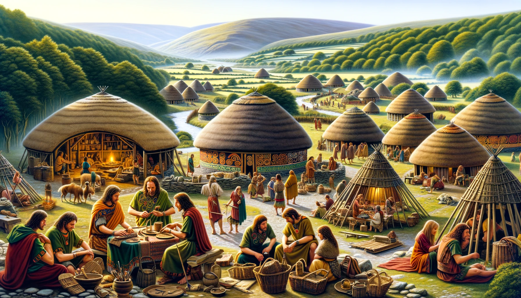 Demetae Celtic Tribe - Roman Britain