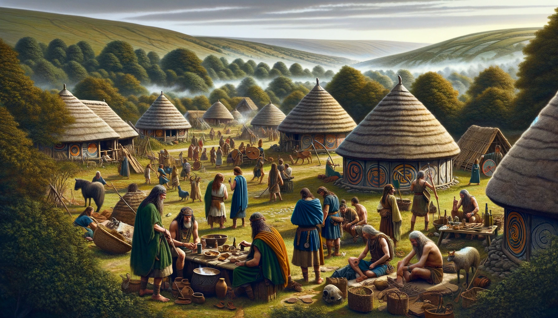 Dobunni Celtic Tribe - Roman Britain
