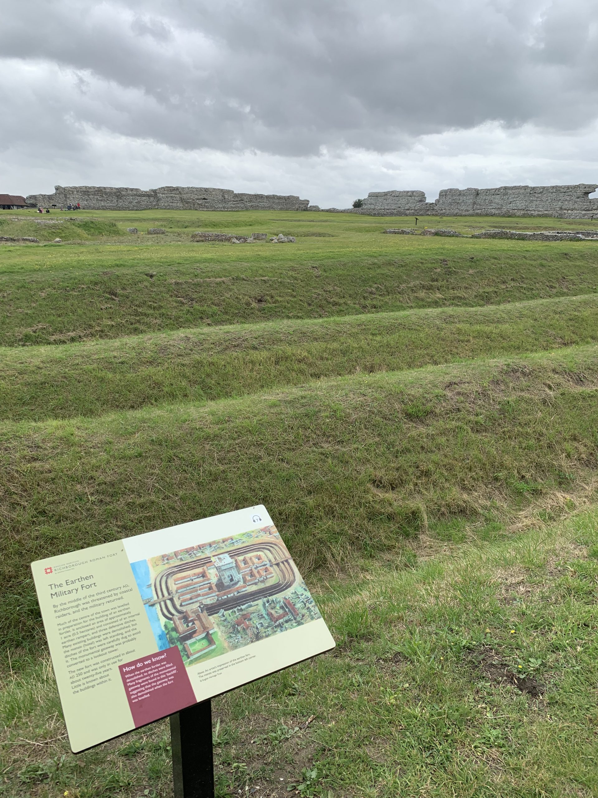Richborough (Rutupiae) Roman Fort - Roman Britain