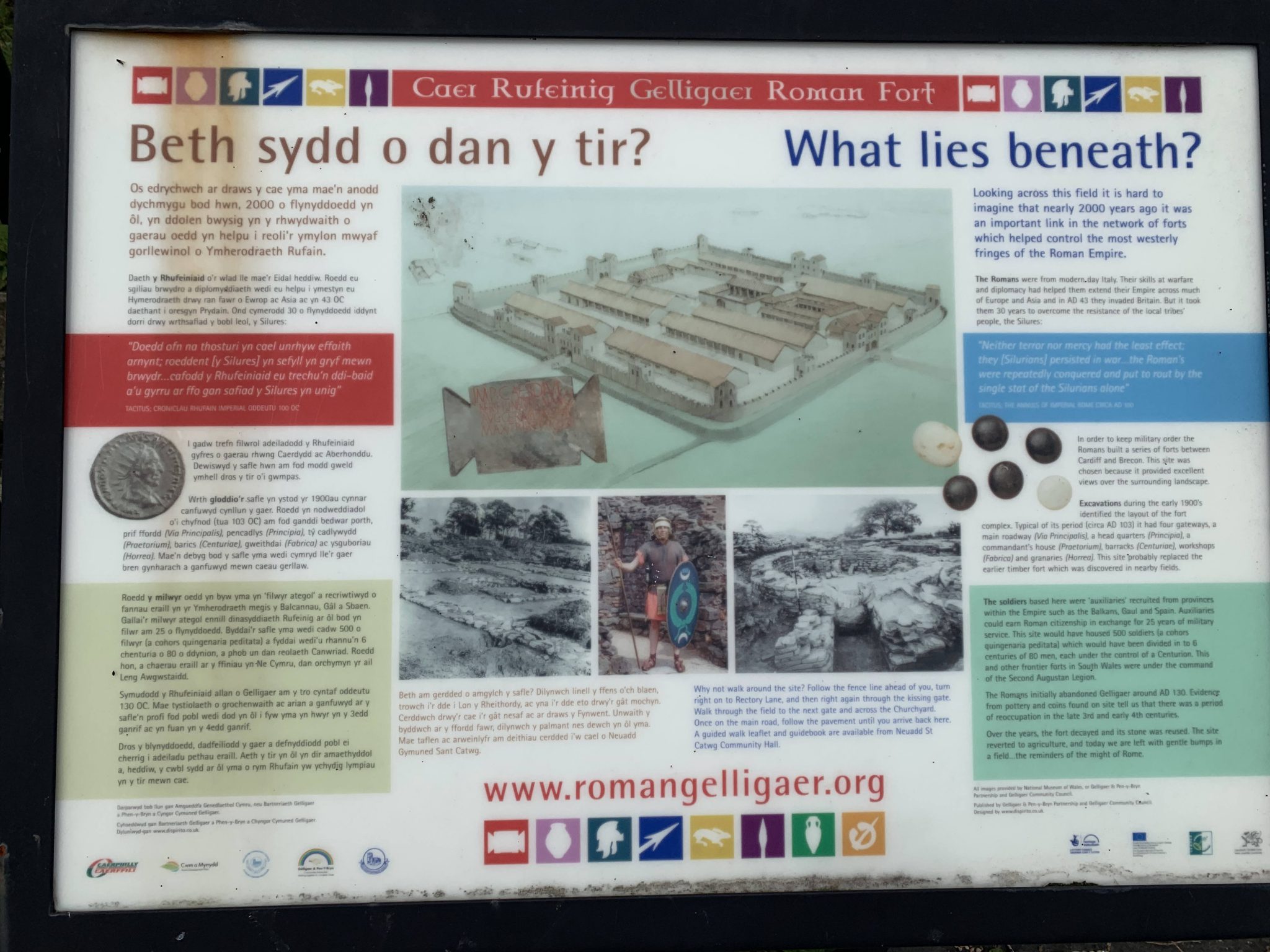 Gelligaer Roman Fort - Roman Britain