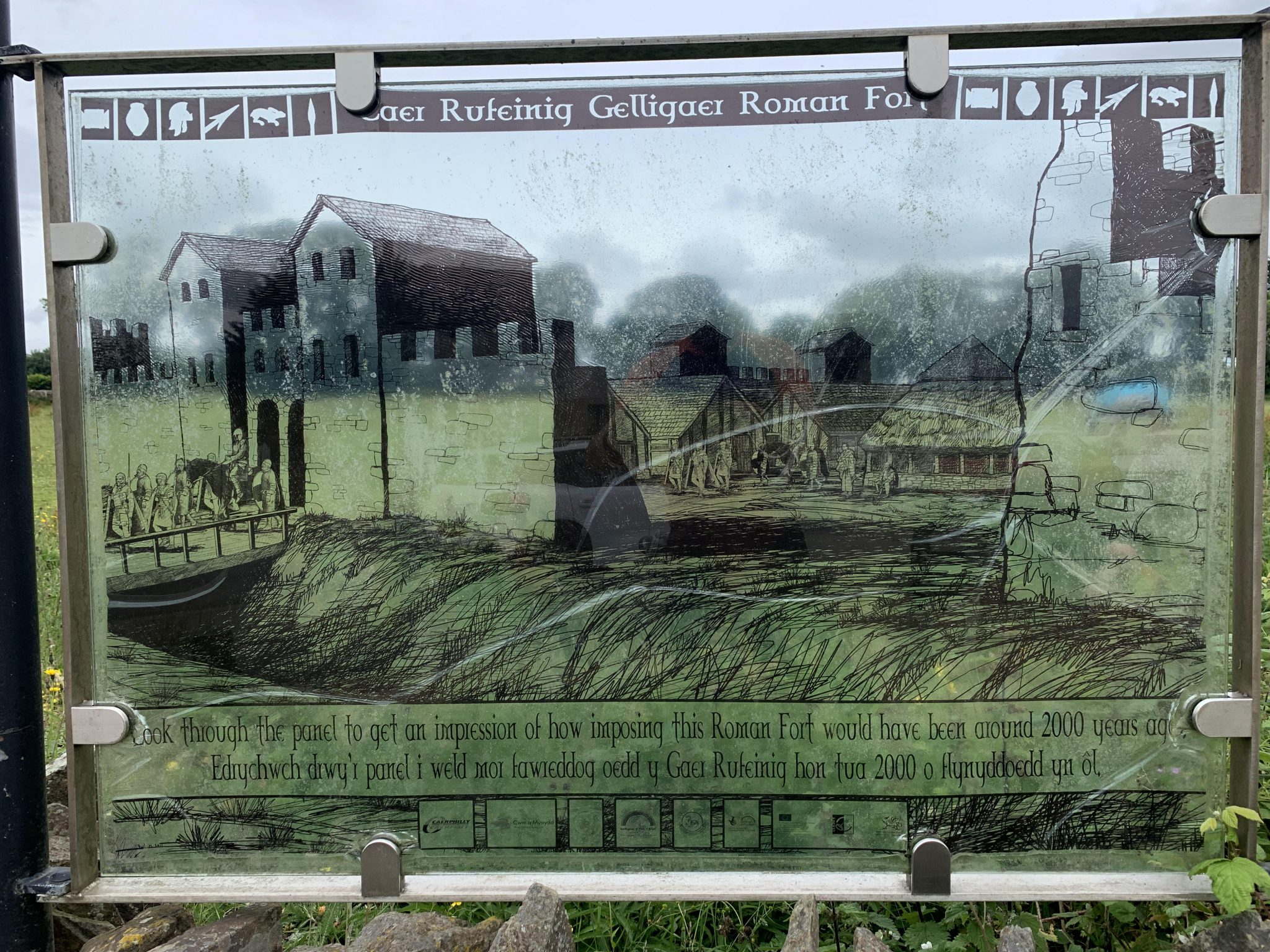 Gelligaer Roman Fort - Roman Britain