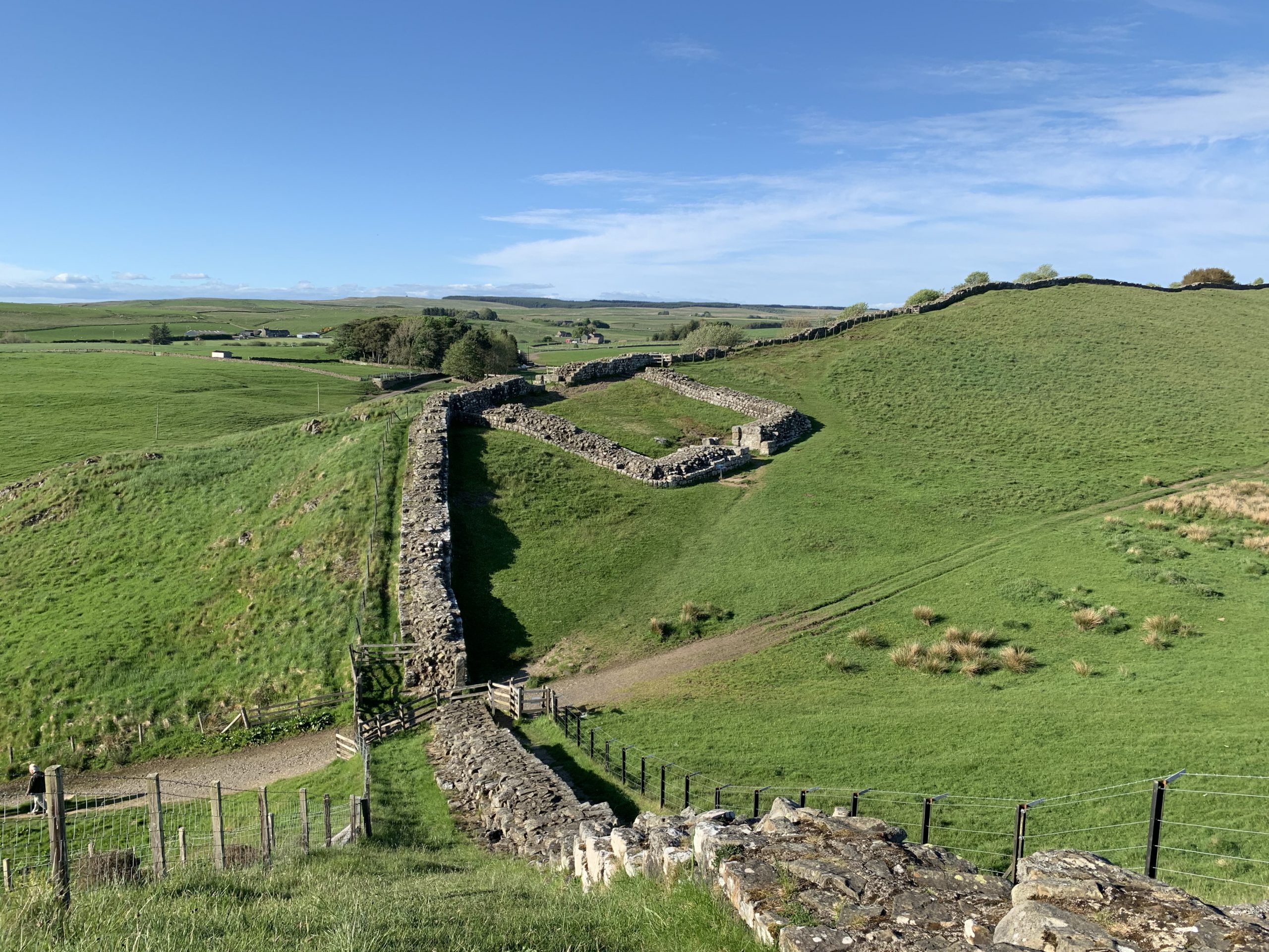 Hadrian's Wall - Milecastle 42 - Cawfields - Roman Britain