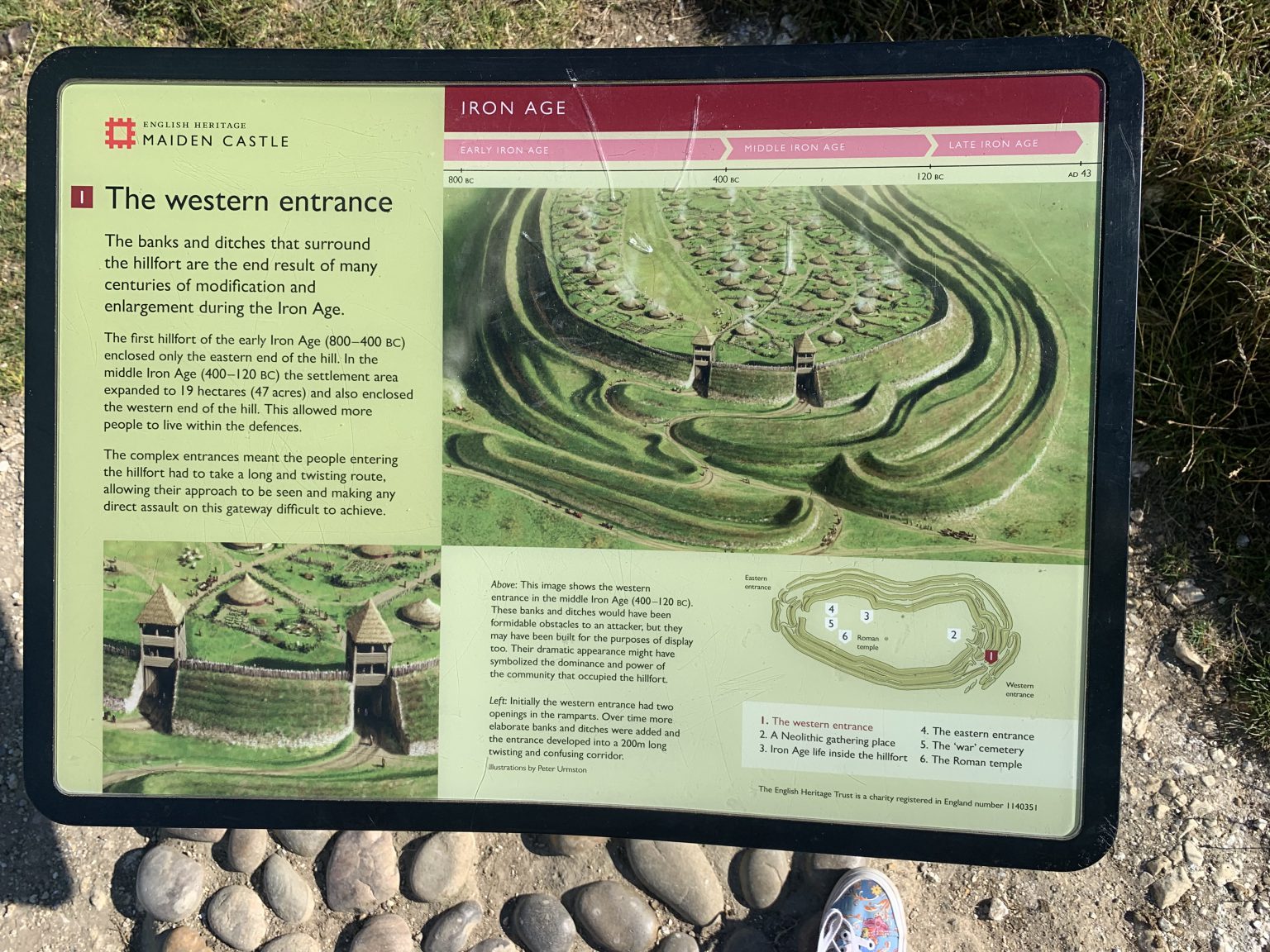 Maiden Castle - Roman Britain