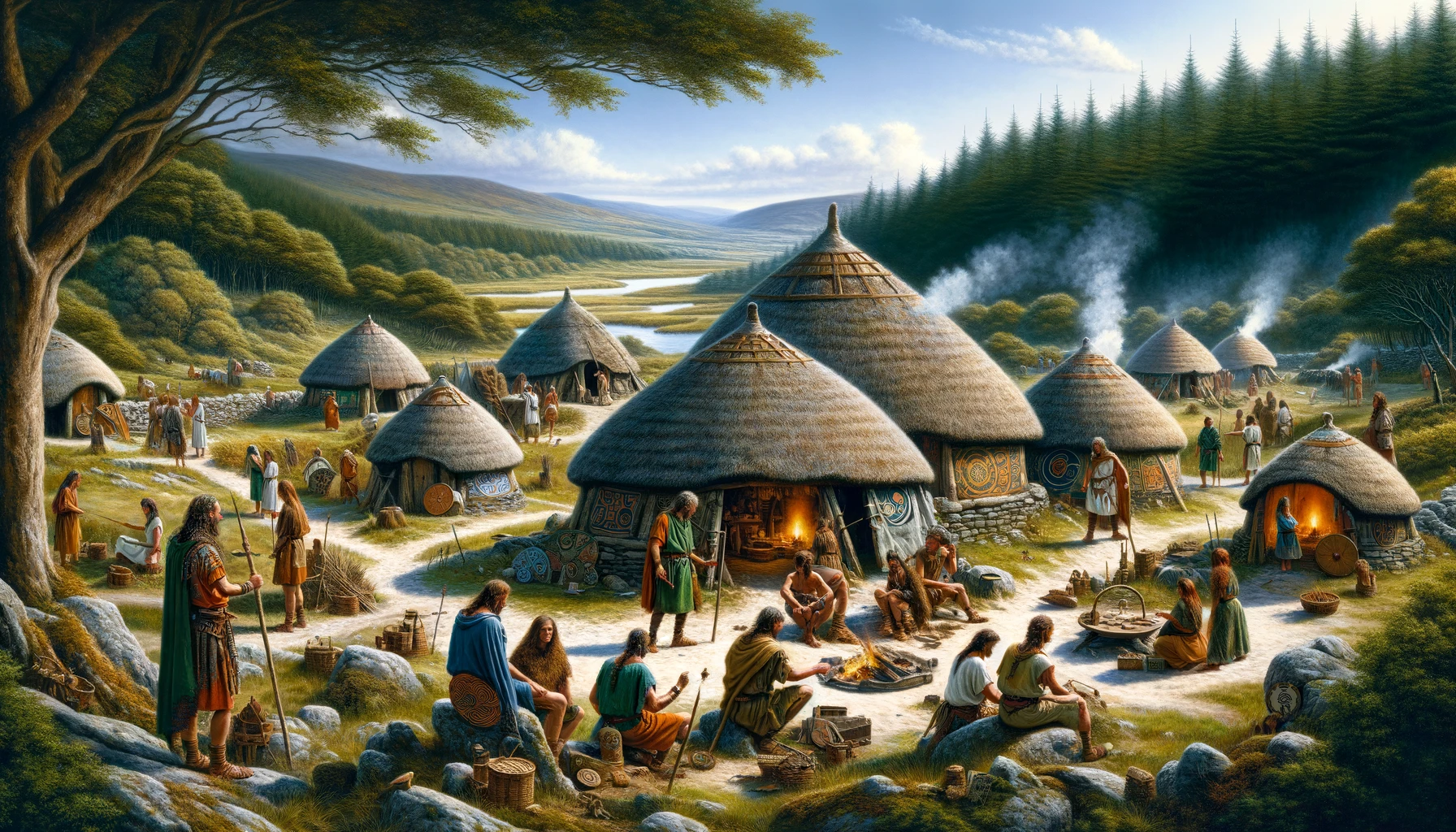Selgovae Celtic Tribe - Roman Britain