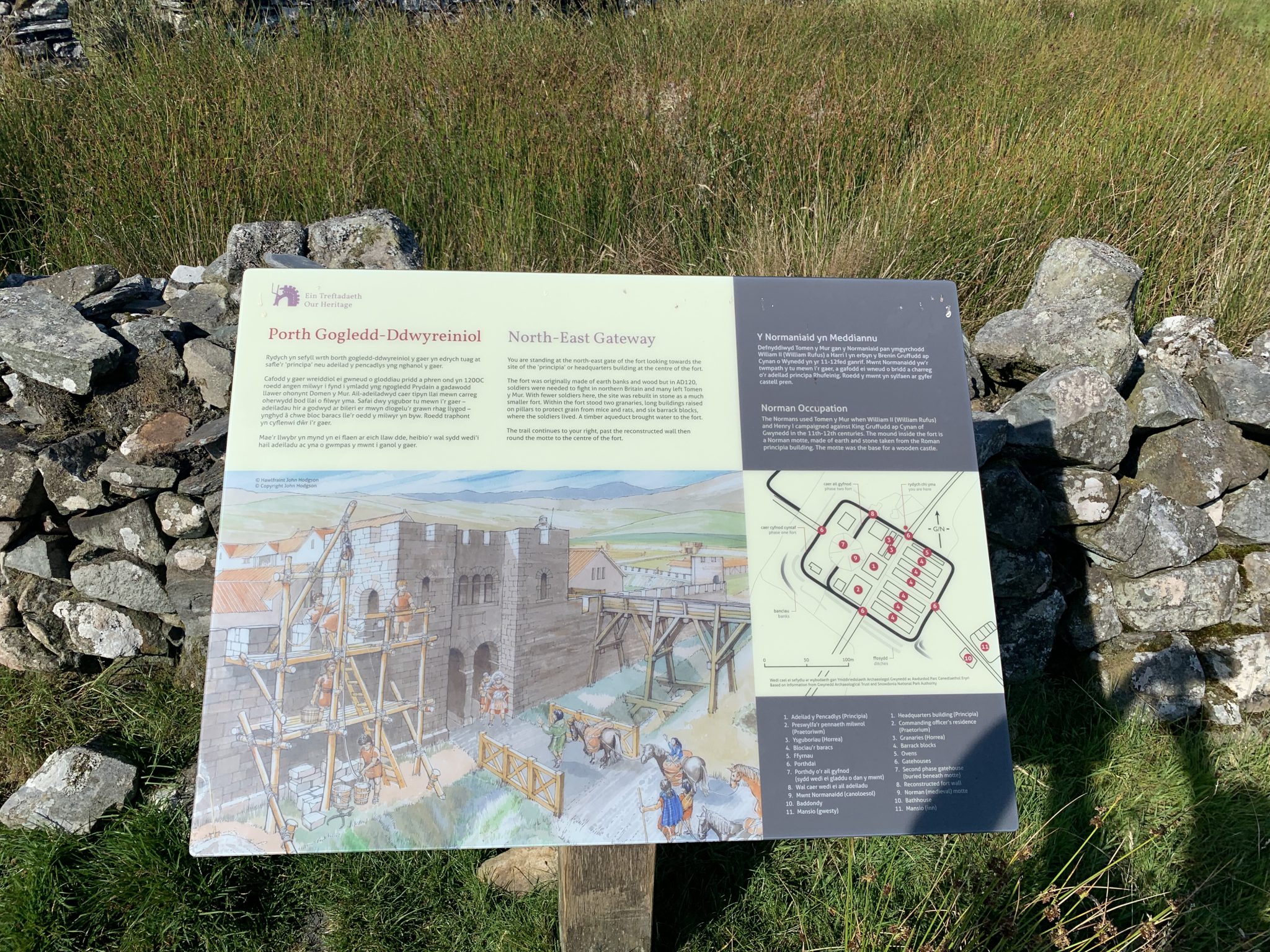 Tomen Y Mur Roman Fort - Roman Britain