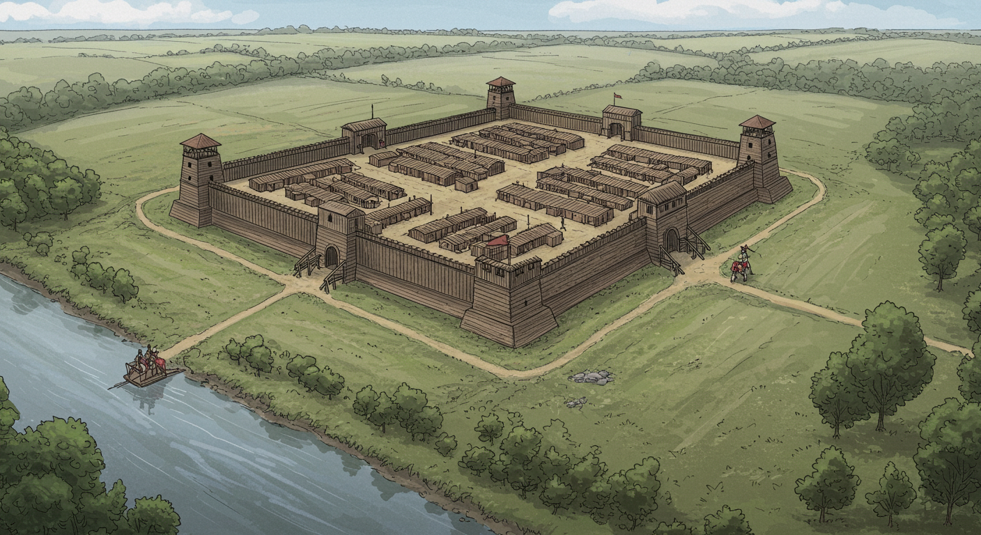 Trawsgoed Roman Fort - Roman Britain