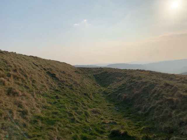 Twmbarlwm Iron Age Fort - Roman Britain