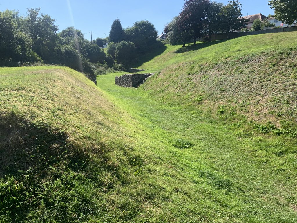 Carmarthen (Moridunum) Roman Amphitheatre - Roman Britain