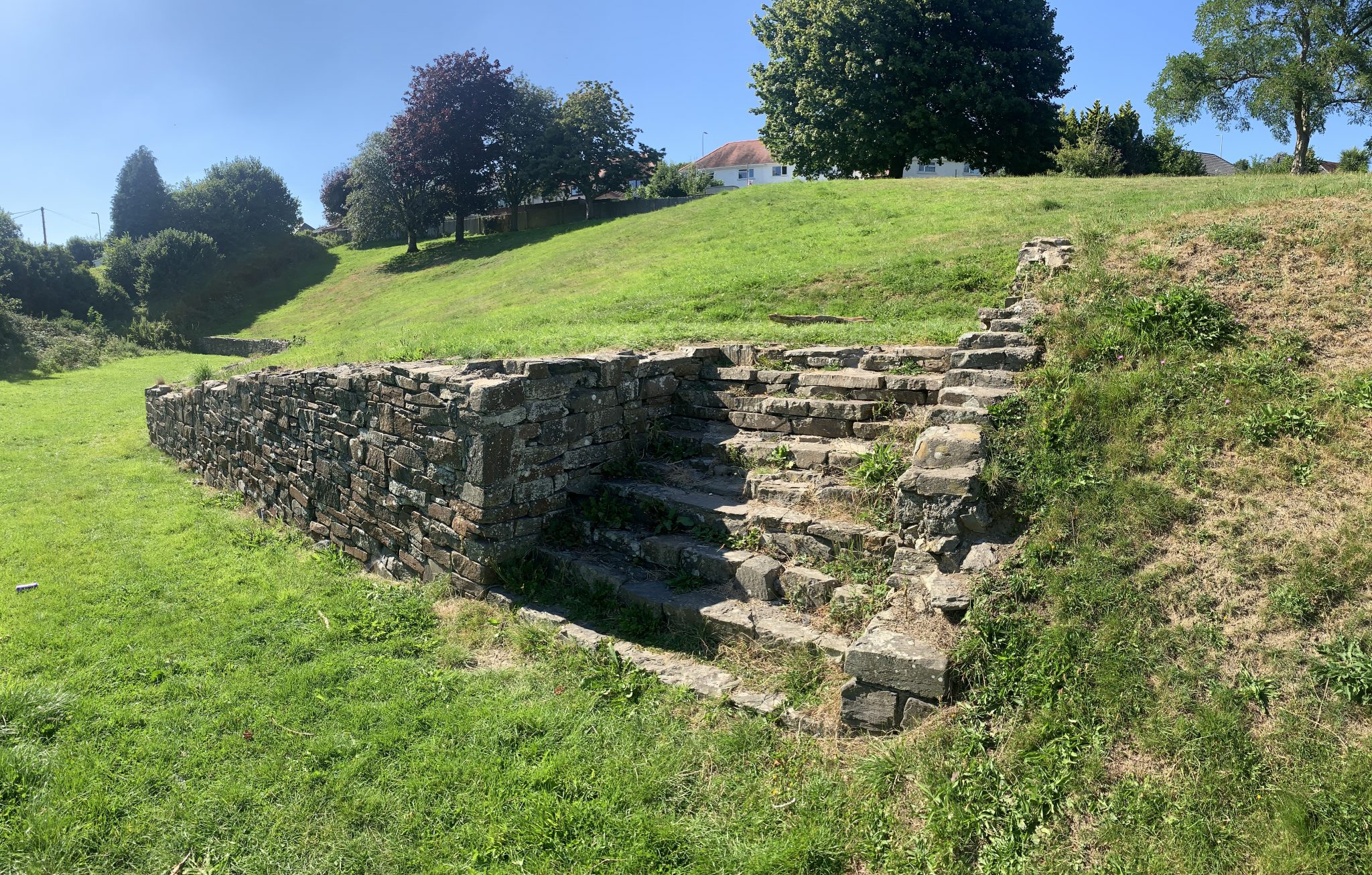 Carmarthen (Moridunum) Roman Amphitheatre - Roman Britain