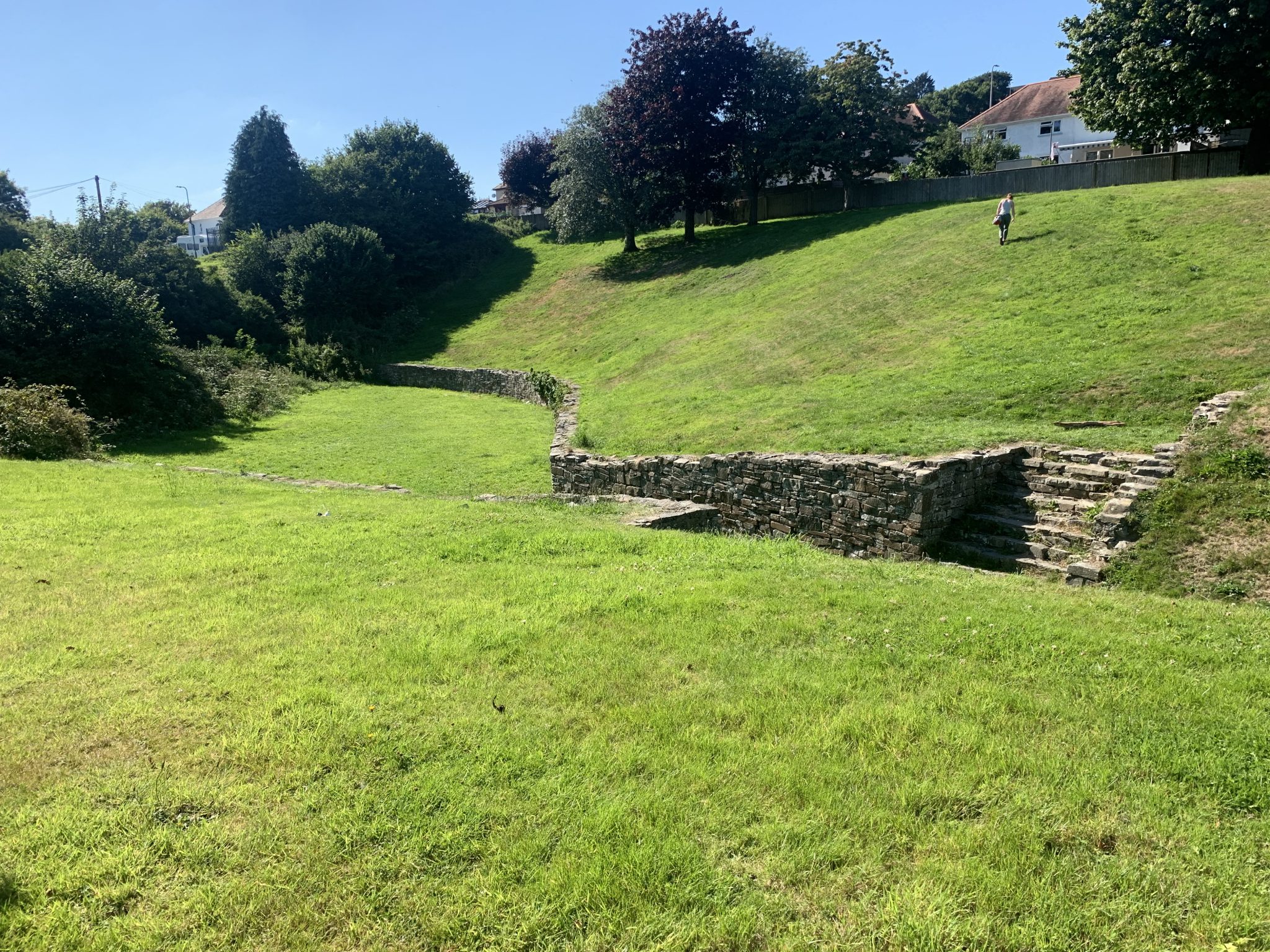 Carmarthen (Moridunum) Roman Amphitheatre - Roman Britain