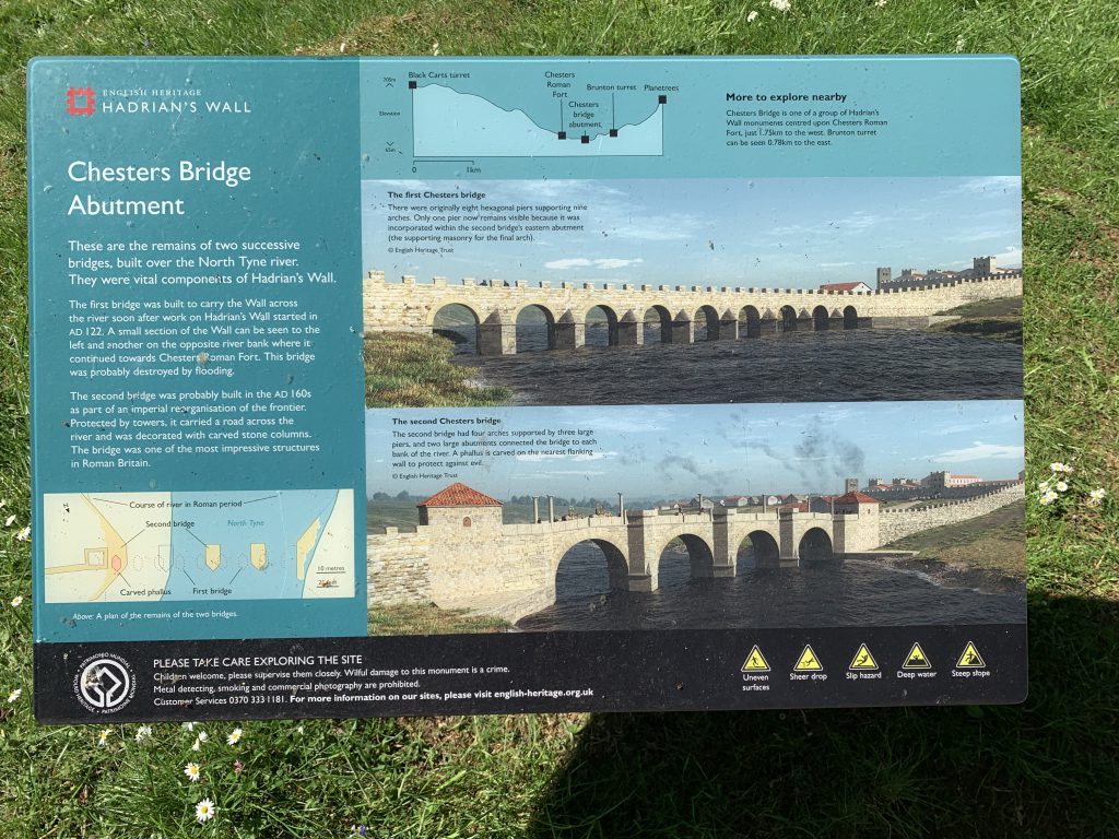 Chesters (Cilurnum) Roman Bridges - Roman Britain