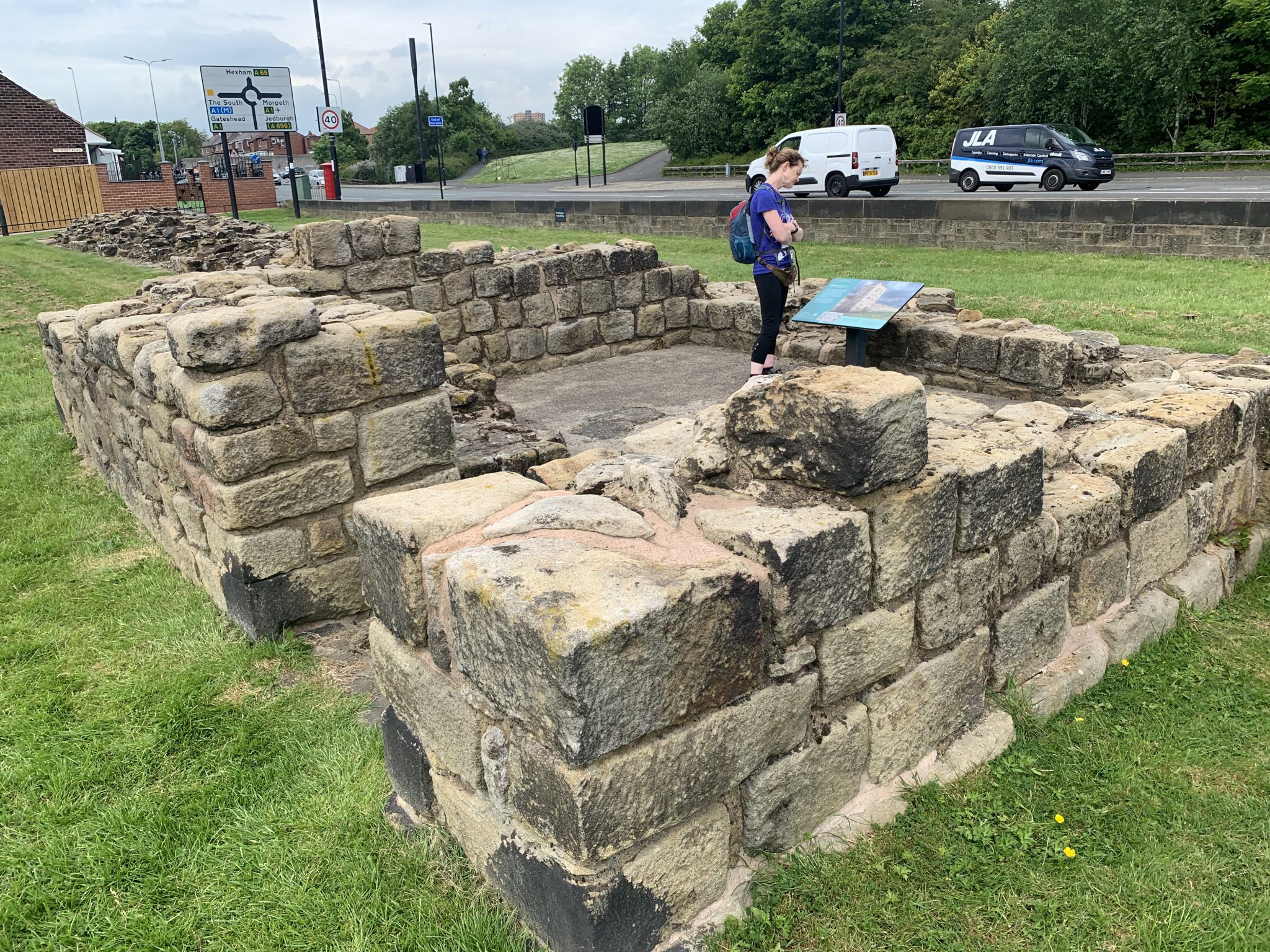 Hadrian’s Wall – Turret 7b – Denton Hall - Roman Britain