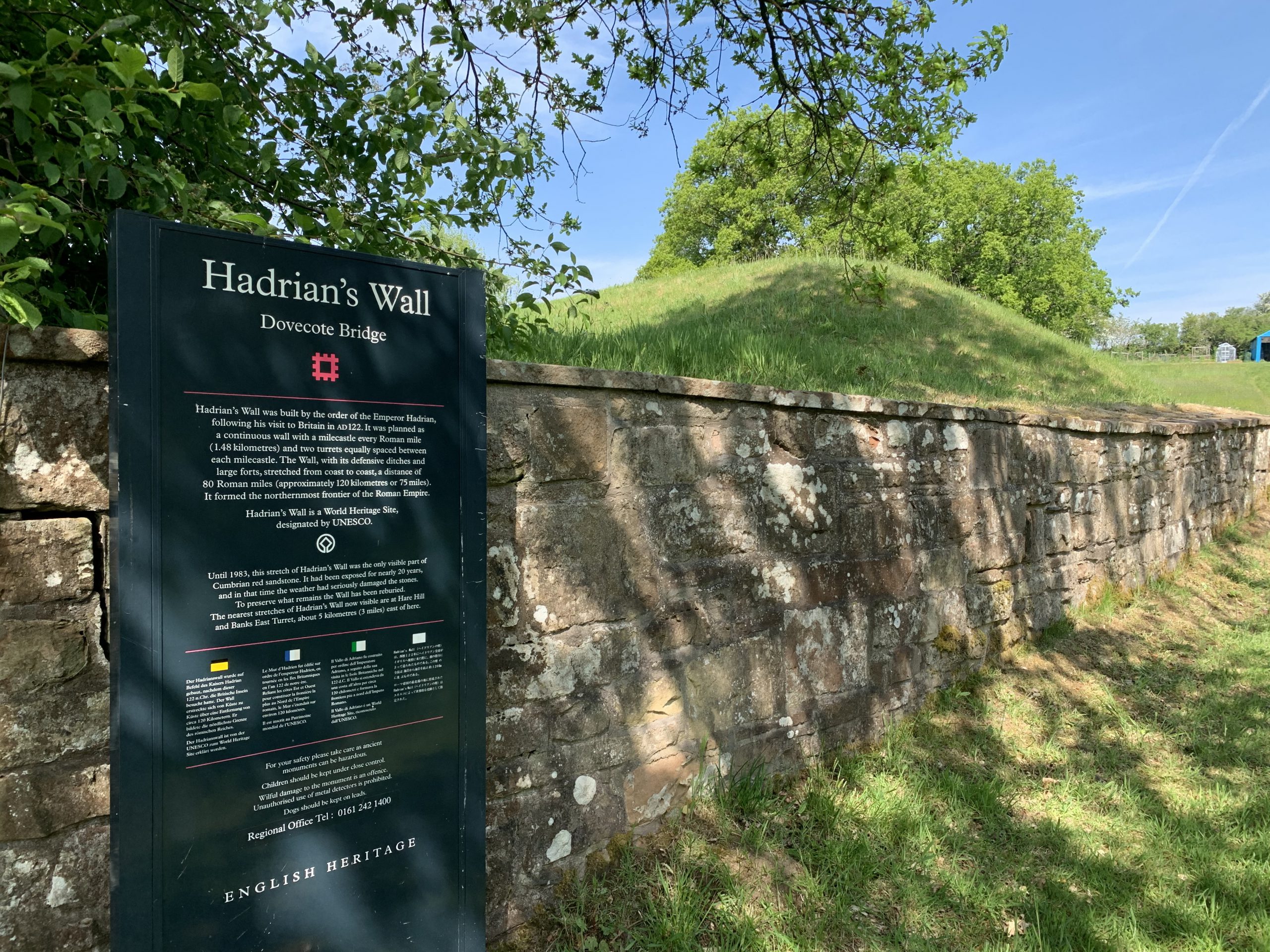 Hadrian's Wall - Dovecote Bridge - Roman Britain