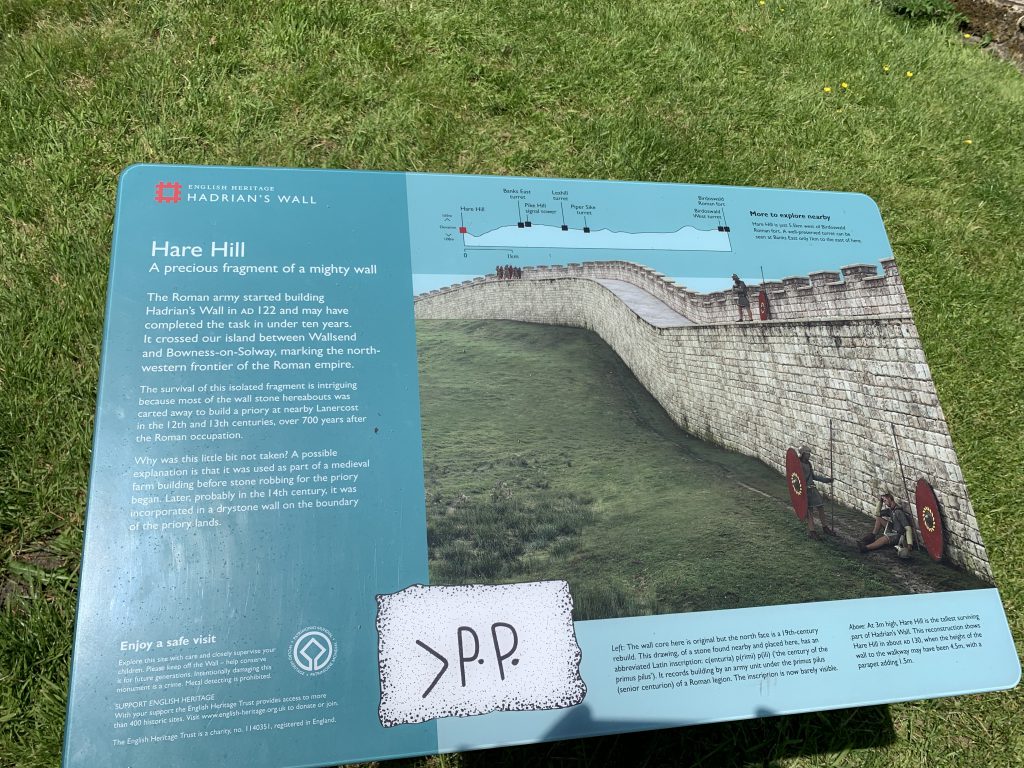 Hadrian's Wall – Hare Hill - Roman Britain