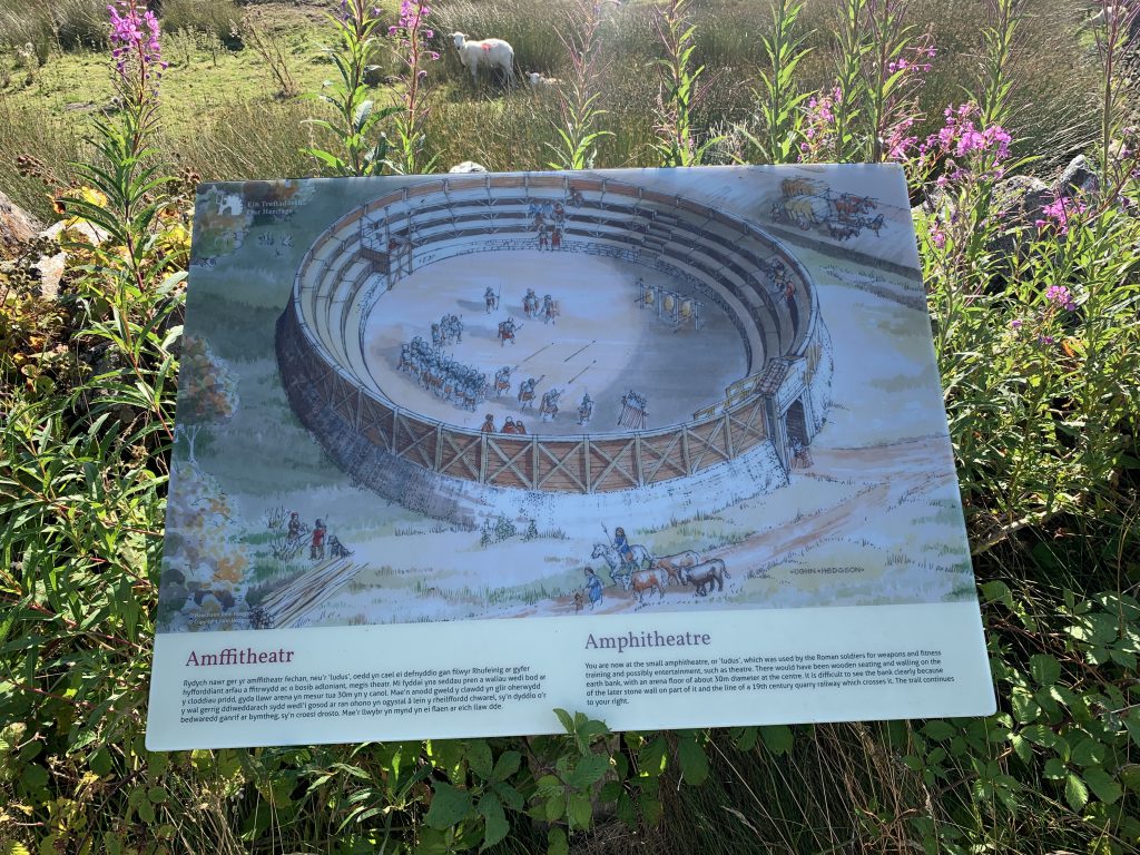 Tomen Y Mur Arena or Amphitheatre - Roman Britain