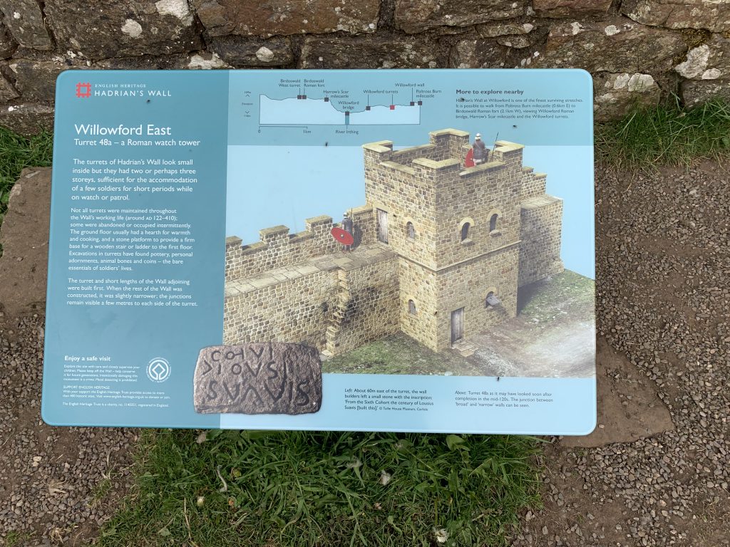 Hadrian's Wall - Turret 48A (Willowford East) - Roman Britain