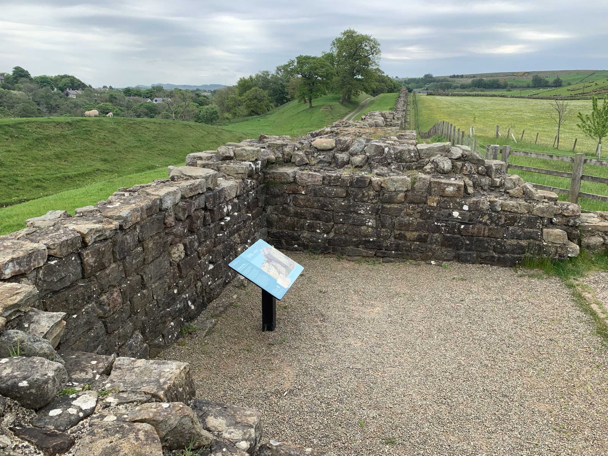 Hadrian's Wall - Turret 48b (Willowford West) - Roman Britain
