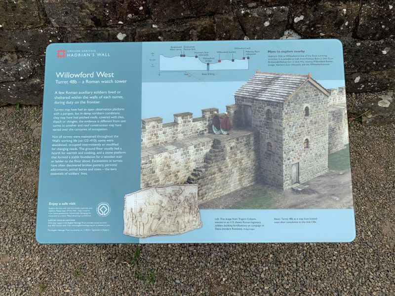 Hadrian's Wall - Turret 48b (Willowford West) - Roman Britain