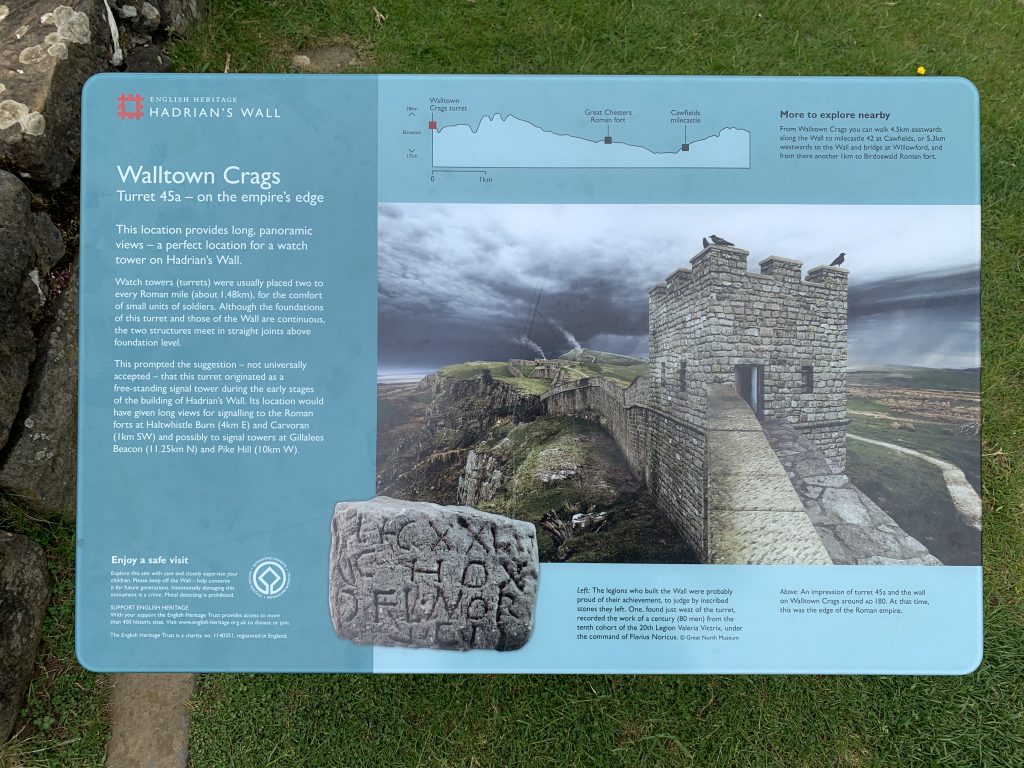 Hadrian's Wall - Turret 45a (Walltown) - Roman Britain