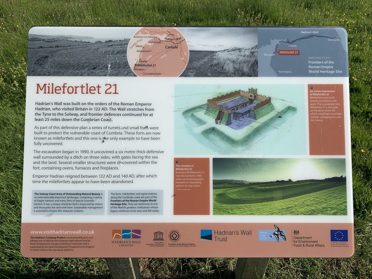 Caermote Roman Fort - Roman Britain