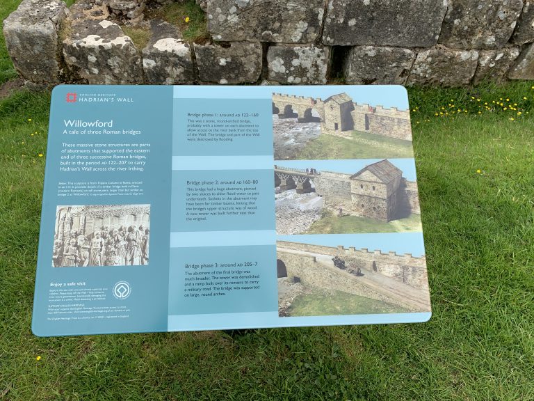 Hadrian's Wall - Willowford Bridge Abutment - Roman Britain
