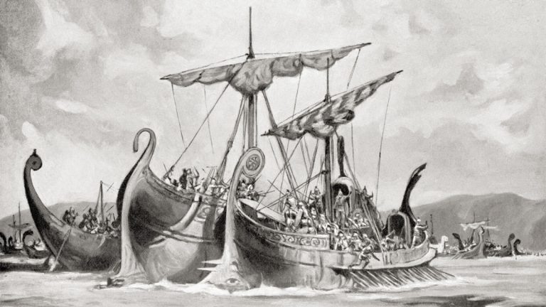 Julius Caesar's First Invasion of Britain (55 BC) - Roman Britain