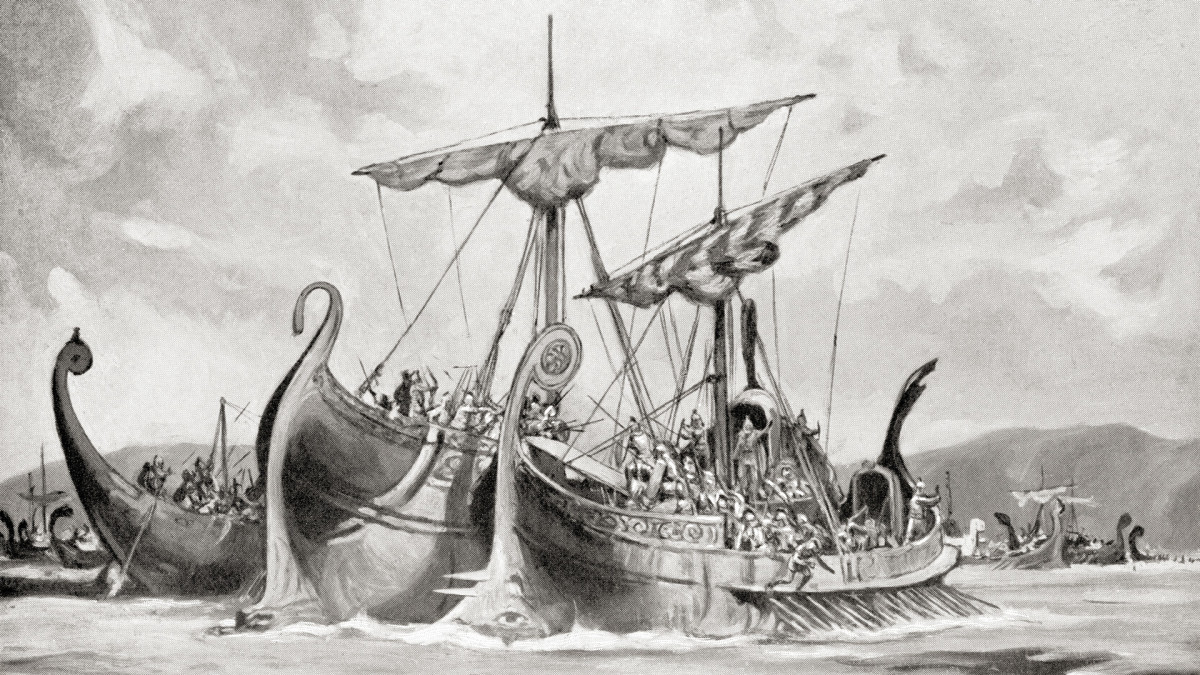 Julius Caesar's First Invasion of Britain (55 BC)