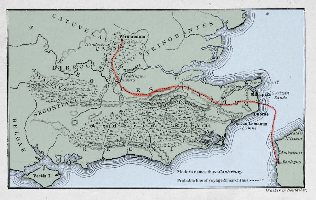 Julius Caesar's Second Invasion of Britain (54 BC)