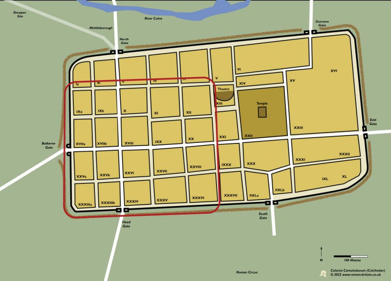 Boudica’s Attack on Colchester (Camulodunum)