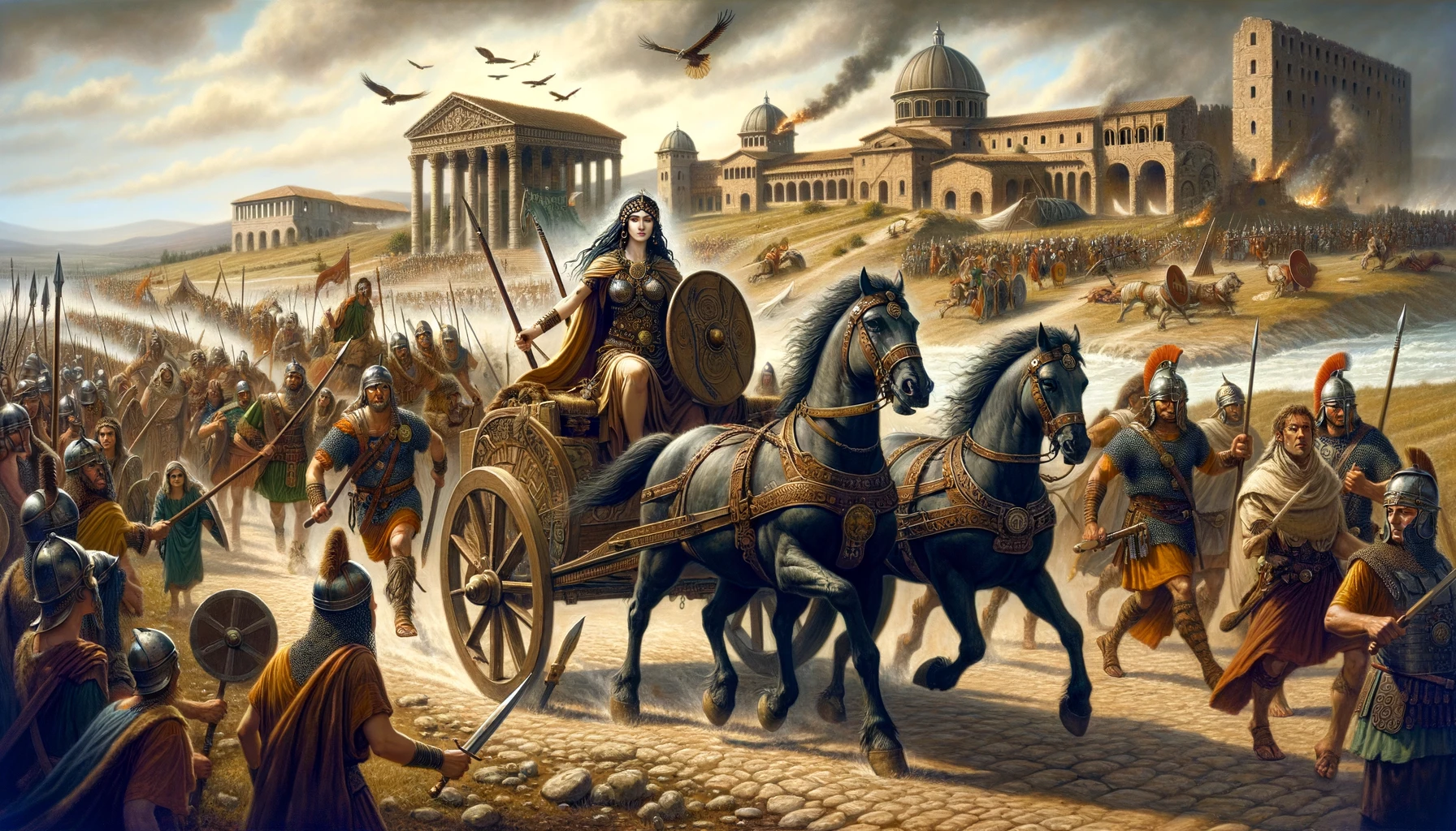 Boudica's Revolt and the Sack of London (Londinium)