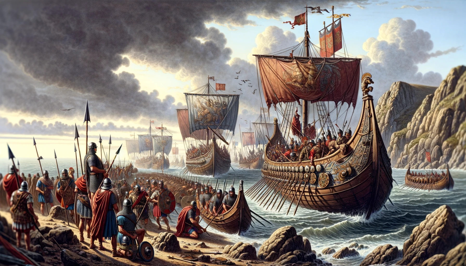 The Claudian Invasion of Britain (43AD)