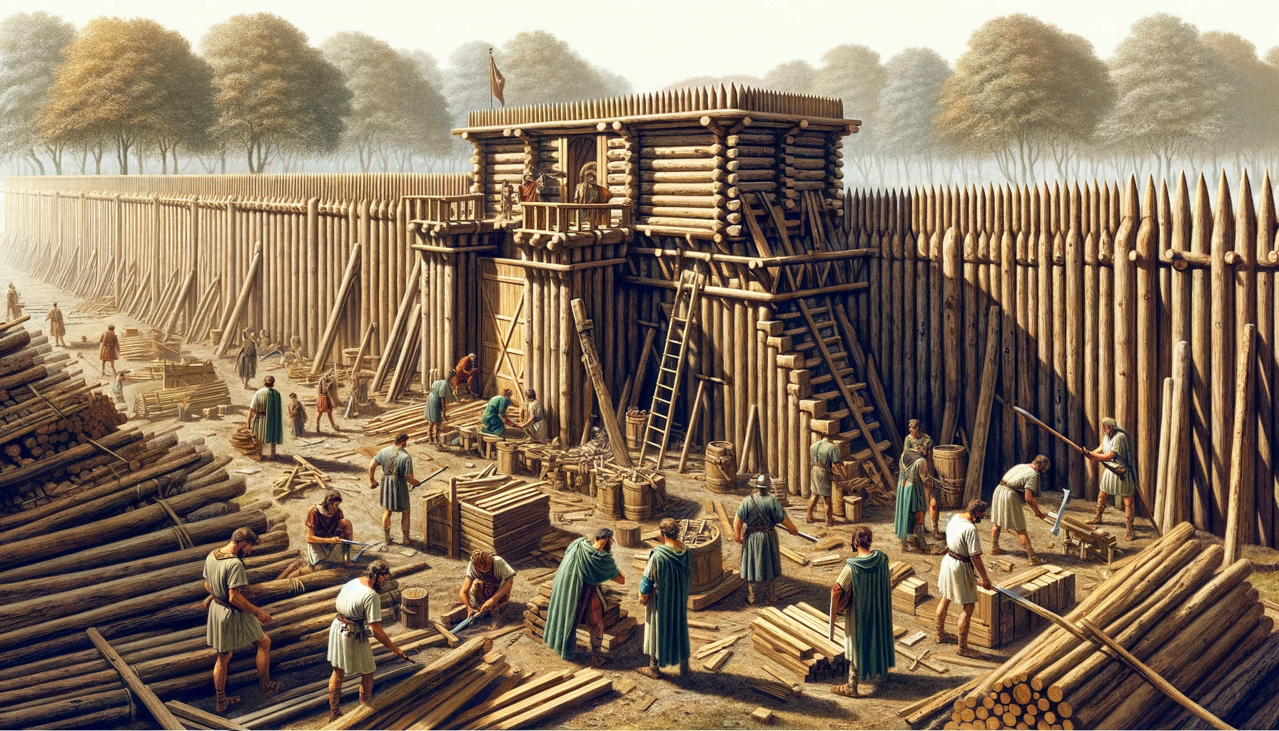 Forts of the First Antonine Period